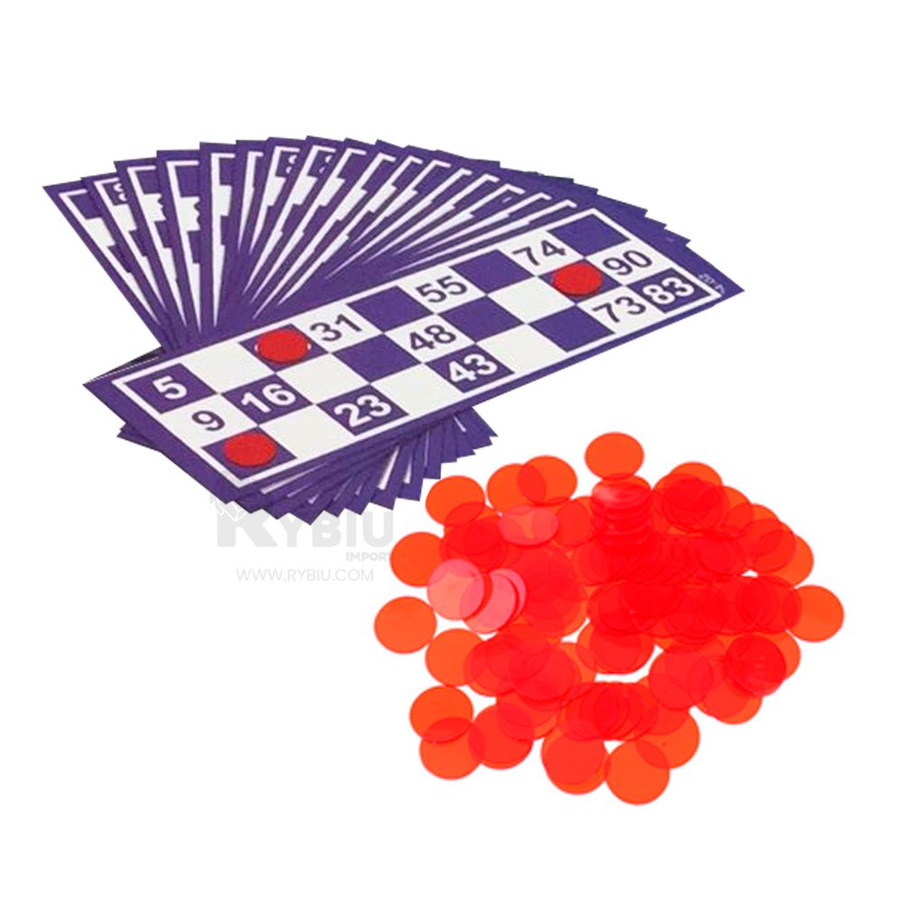 Juego Familiar Bingo de Color Rojo - Promart