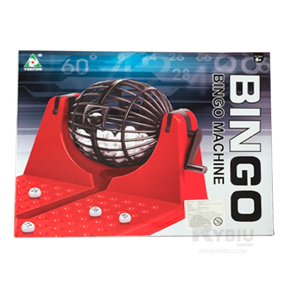Juego para la Familia Bingo Grande Color Rojo - Promart