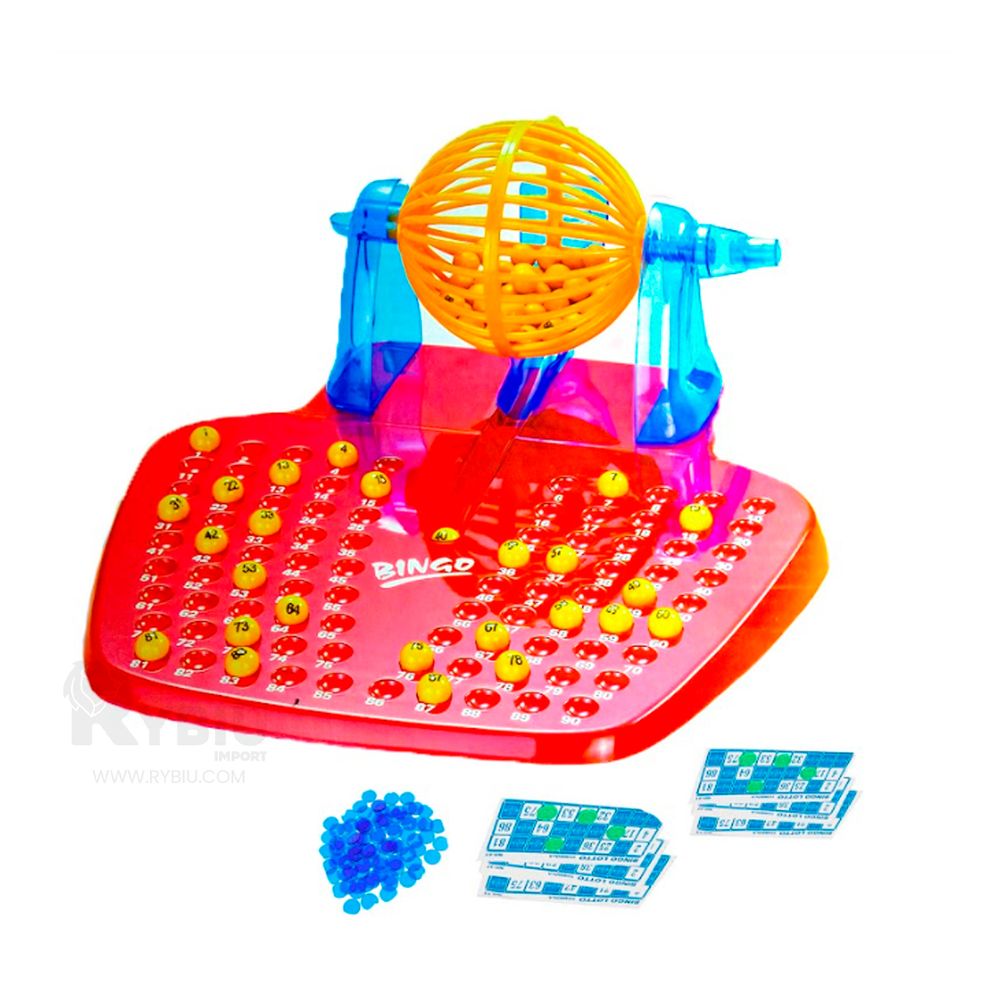 Lotto Bingo Rojo Juego para la Familia - Promart