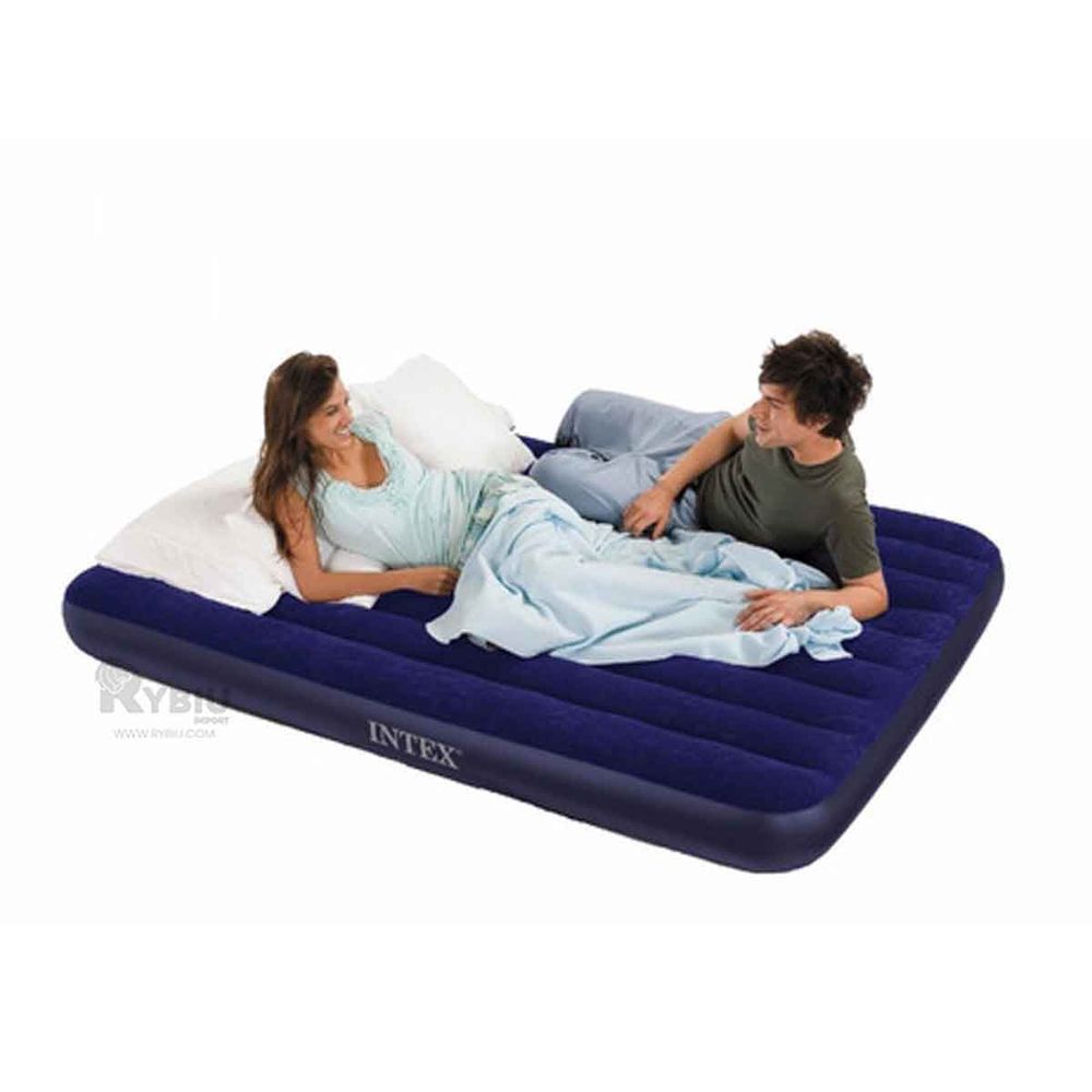 Agradable Colchon Inflable De 2 Plazas Para Comodidad Promart