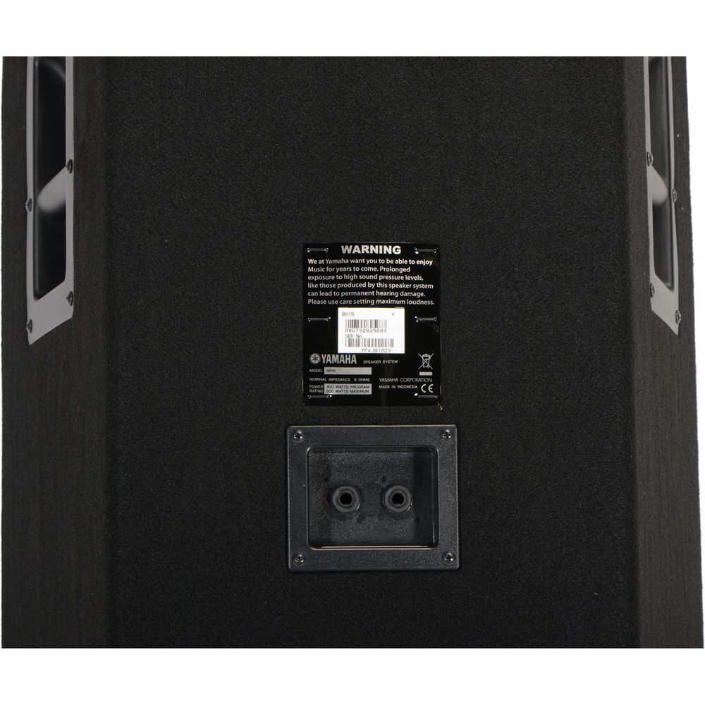 Par de Altavoces Pa Yamaha Br15 Pasivos de 2 Vías y 400W Kit - Promart