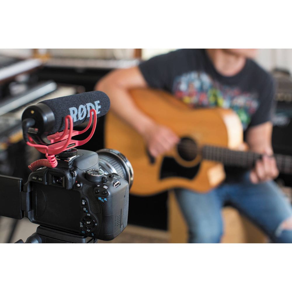 Kit de Micrófono de Cañón Rode Videomic Go para Montar en Cámara con ...
