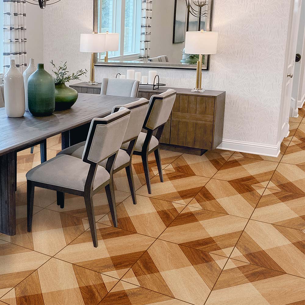 Piso cerámico maderado Corsica 46x46 1.90m2 Gala - Promart