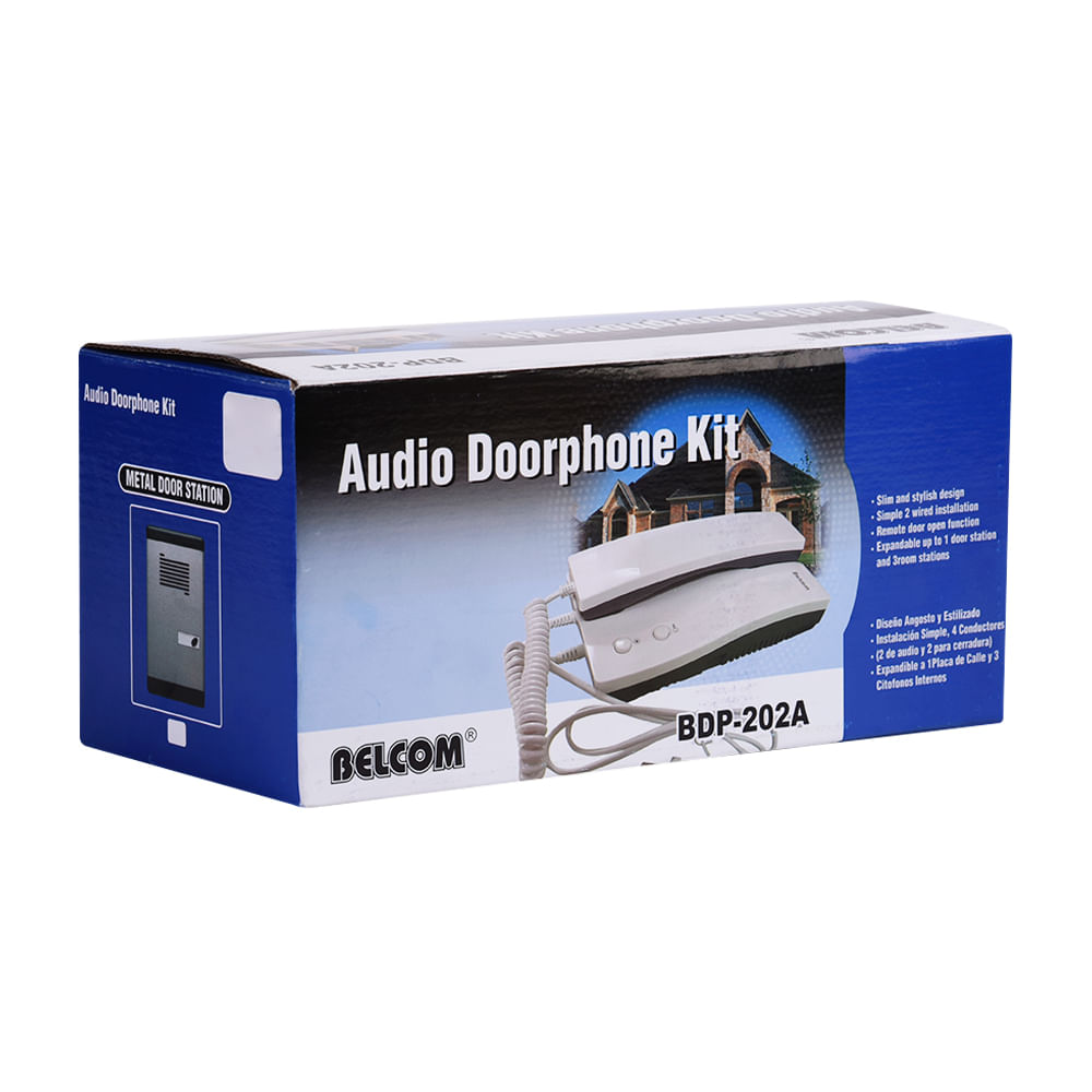 Portero + Intercomunicador Digital BDP-202 Belcom - Promart
