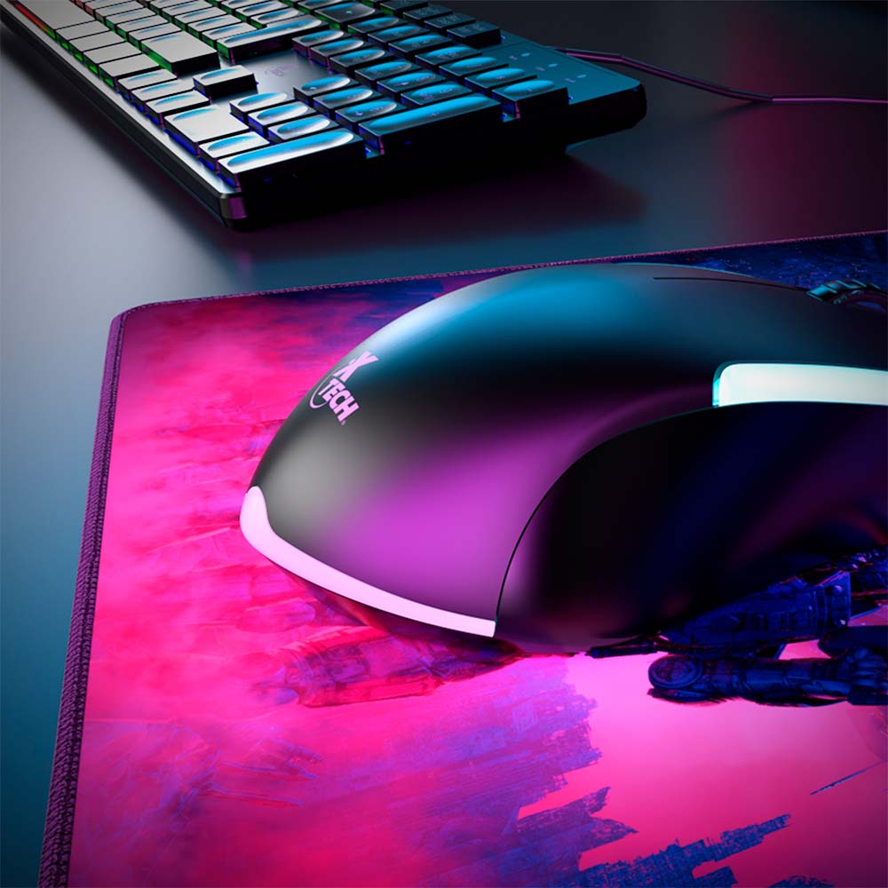 Combo Gamer Xtech XTK-535S Teclado + Mouse + Mousepad Negro - Promart
