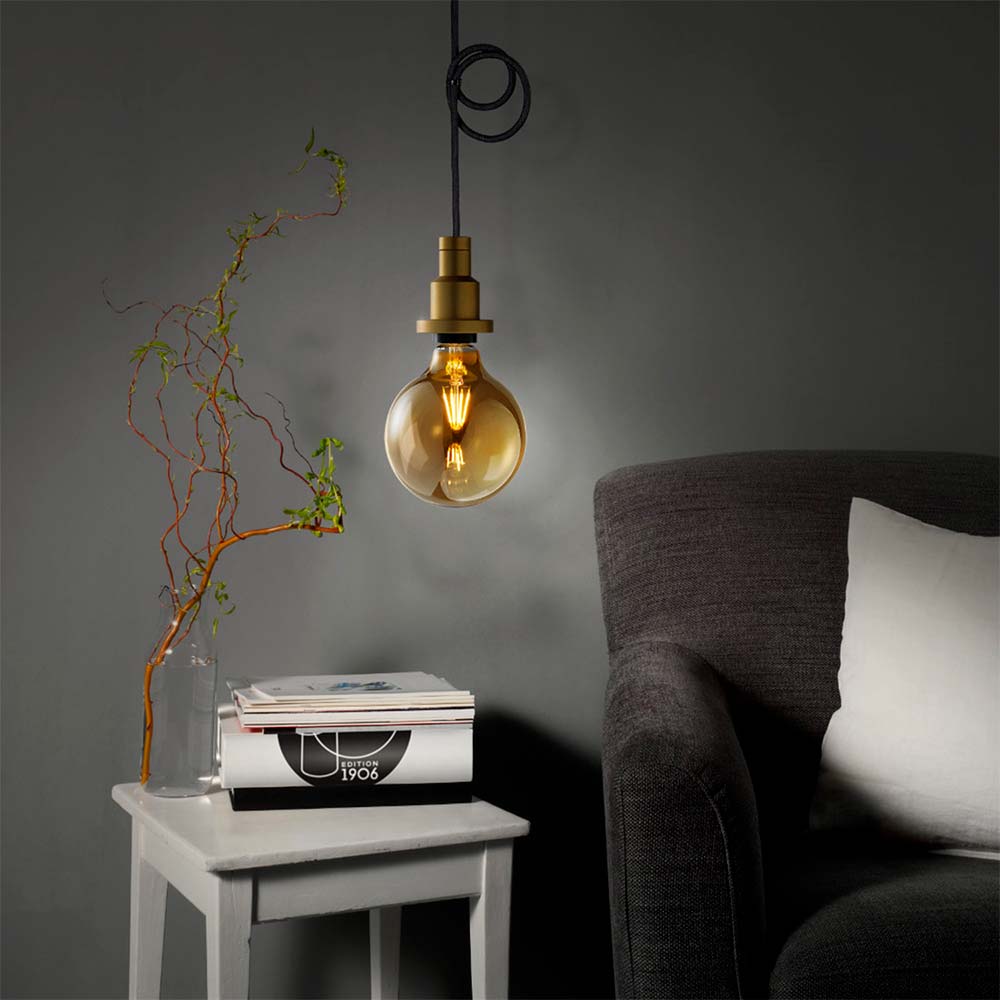 Lámpara Colgante Ledvance Pendulum E27 Bronce - Promart