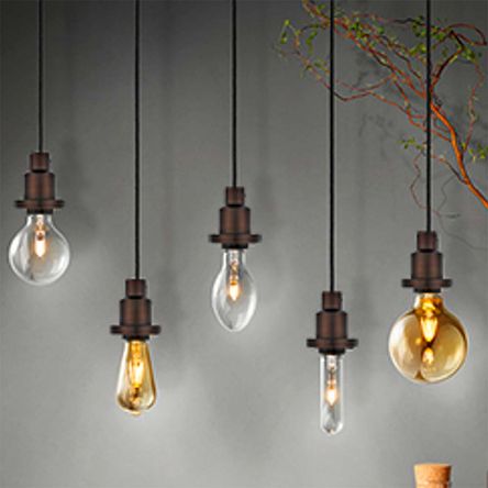 Lámpara Colgante Ledvance Pendulum E27 Bronce - Promart