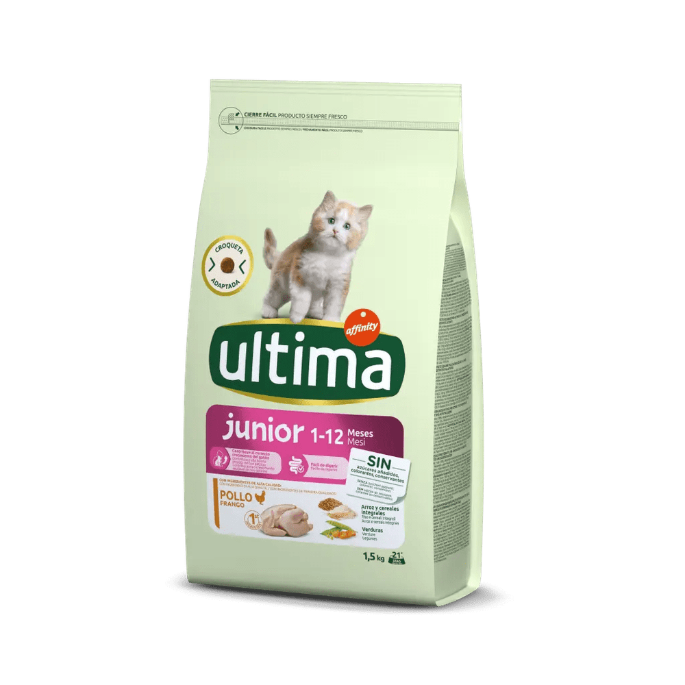 Alimento para Gato Ultima Junior con Pollo 1.5kg - Promart
