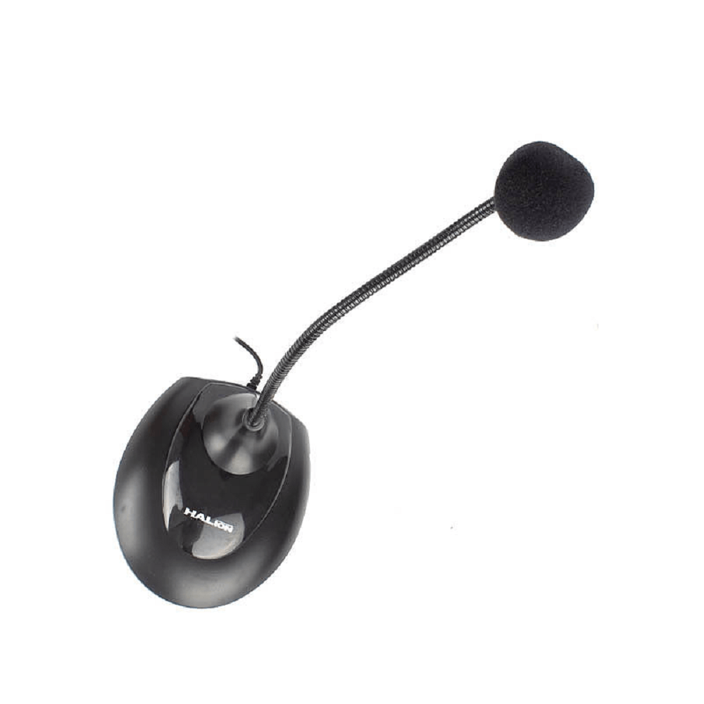 Micrófono Cpu-laptop Para Escritorio Halion Tm-4 Negro Plug - Promart