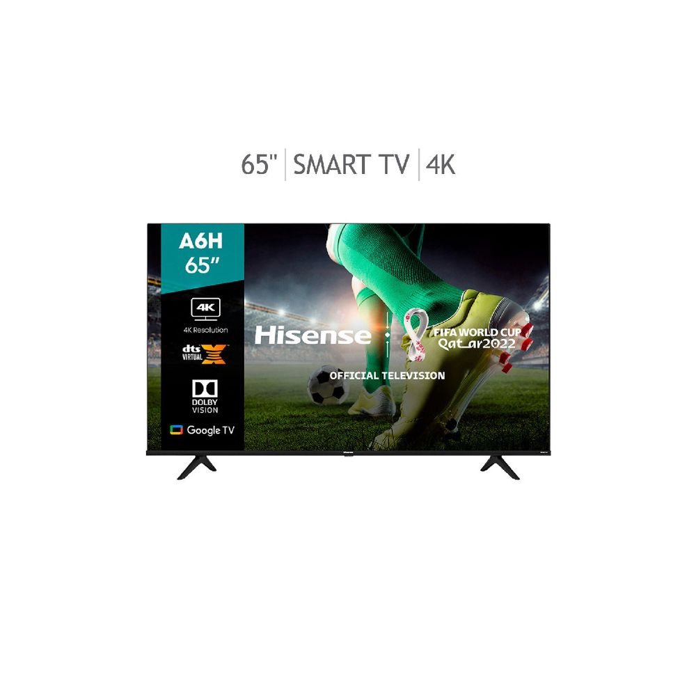 Smart TV UHD 4K 65'' Vidaa Dolby Vision 65A6H Hisense - Promart