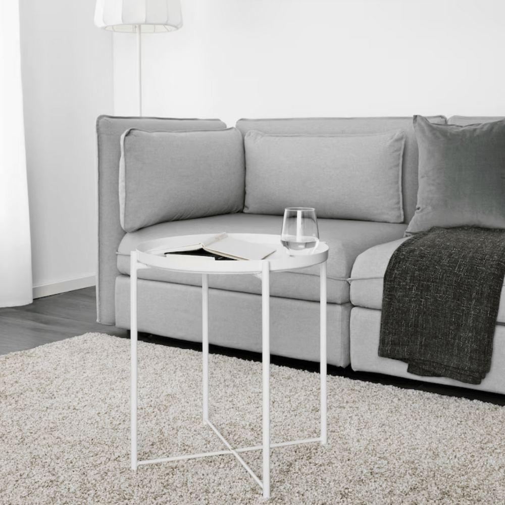 Mesa de Centro Industrial Edith Ventitas Home Blanco - Promart