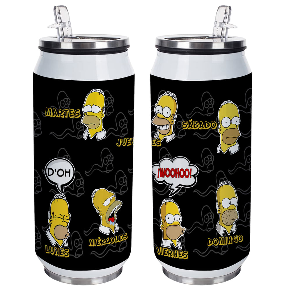 Termo Lata Los Simpson 08 - Promart