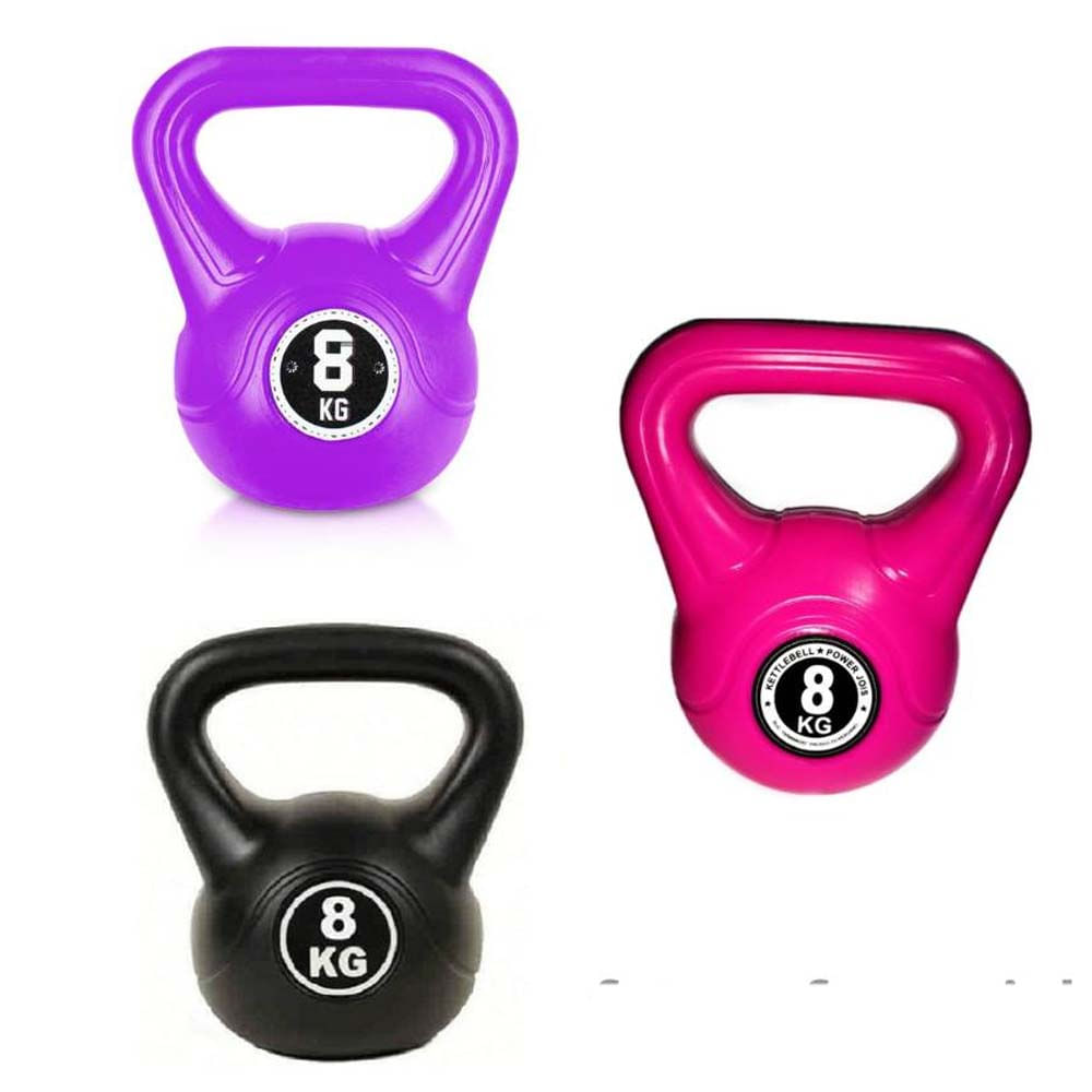 Pesa Rusa Kettebells de PVC 8kg - Promart