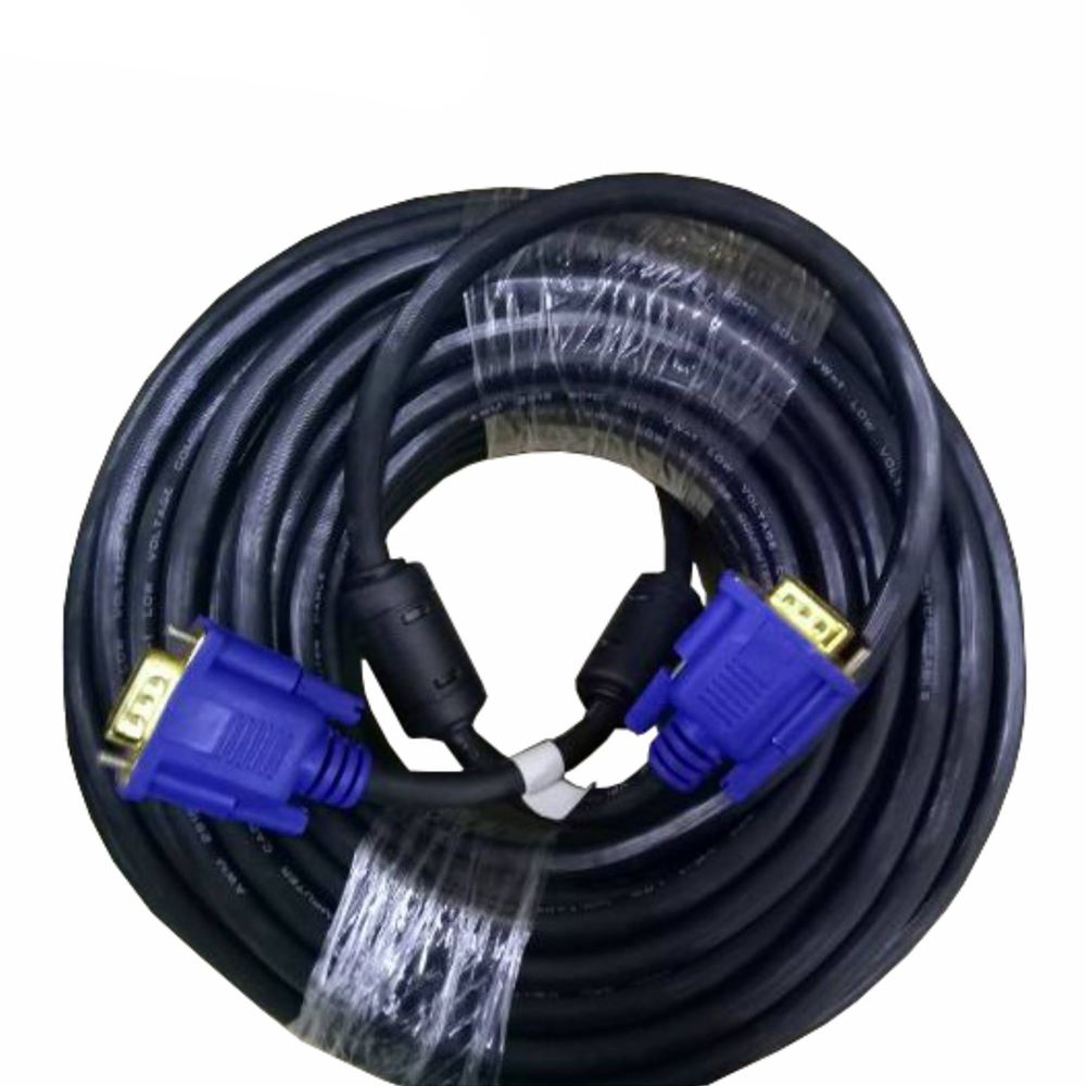 Cable VGA 10 Metros TRAUTECH 15 Pines Doble Filtro PVC - Promart