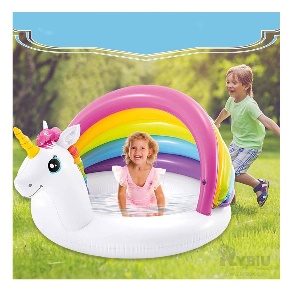 Piscina para Bebe Multicolor - Diseño Arco Iris - Promart