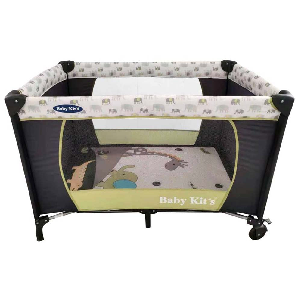 Corral de Bebe Baby Kits PARTY Plegable Verde - Promart