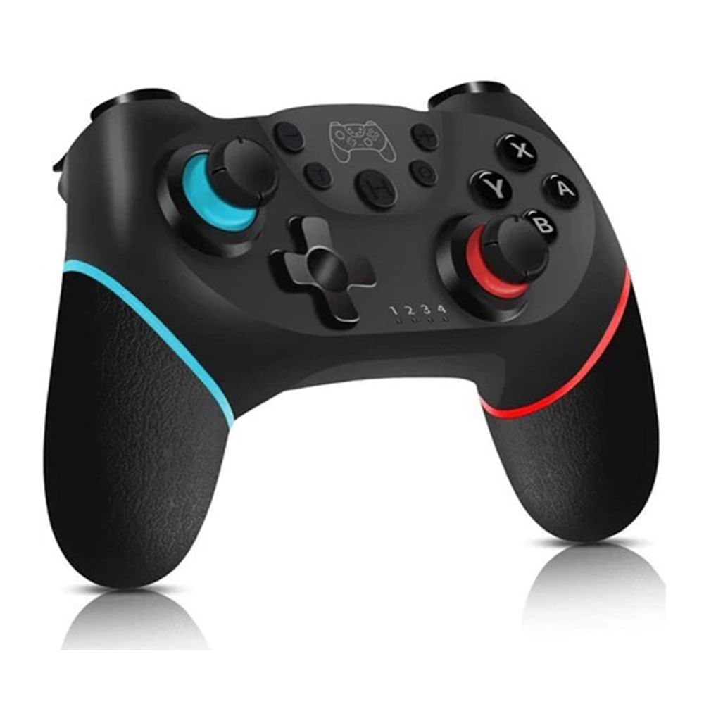 Mando Game Pad Nintendo Switch Inalambrico Bateria Recargable Negro ...