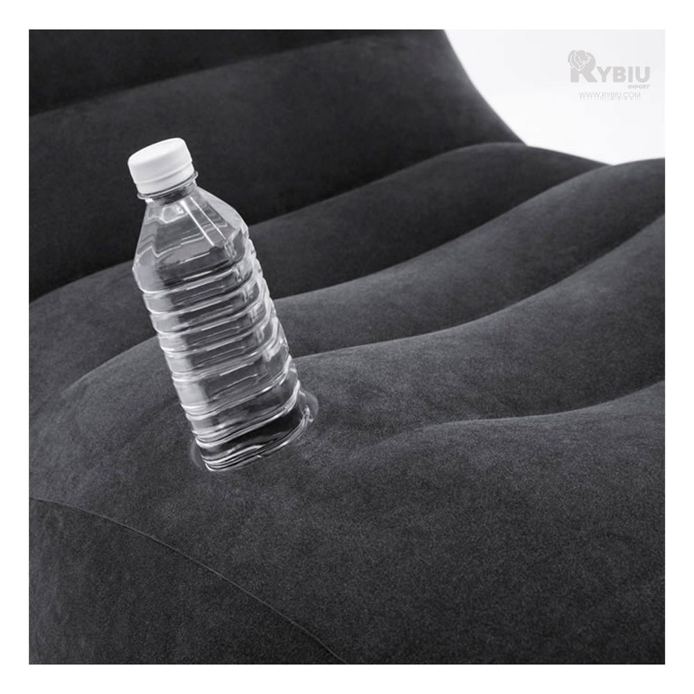 Lindo Sofa Inflable Intex de Color Negro - Promart