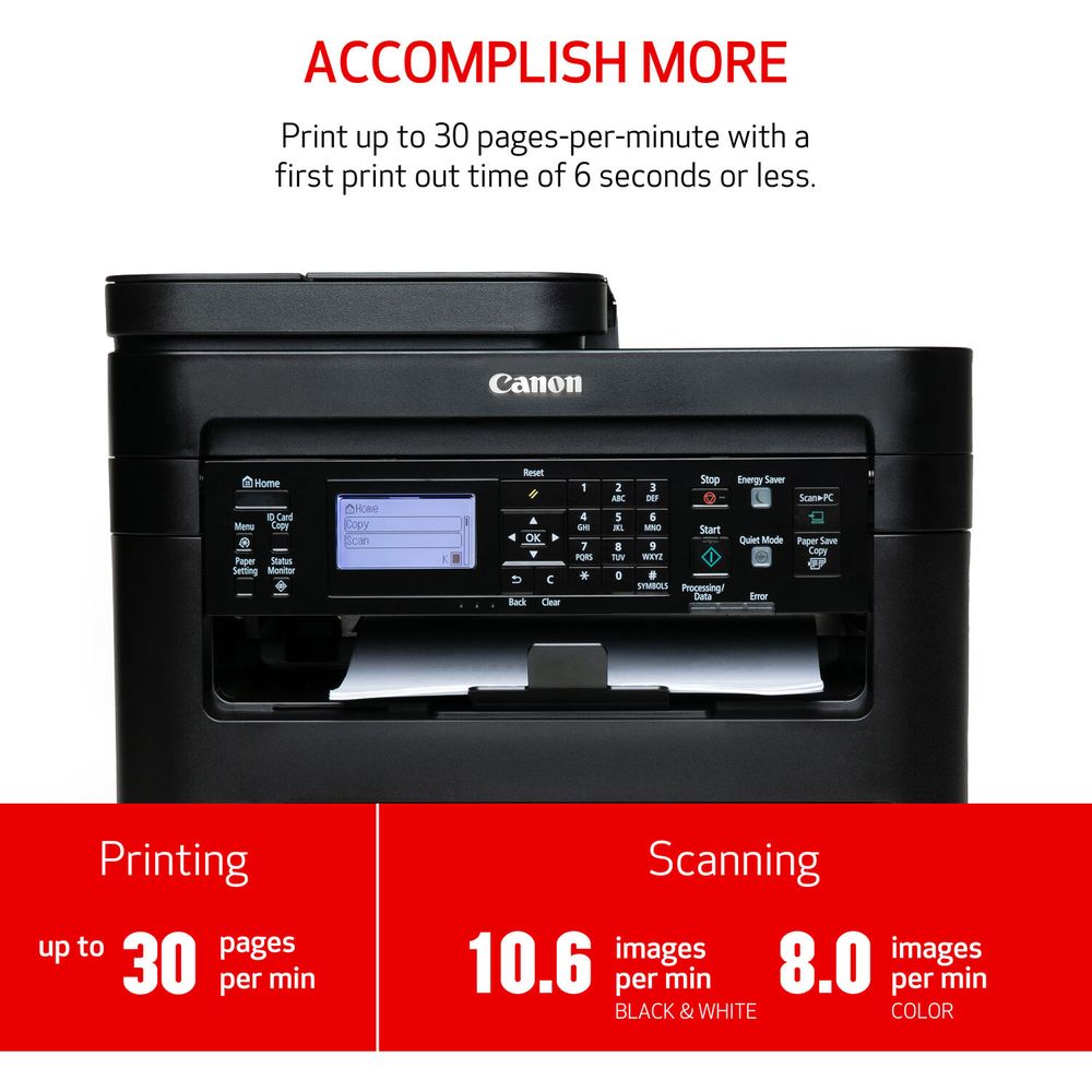 Impresora Láser Monocromática Multifunción Canon Imageclass Mf264Dw Ii ...