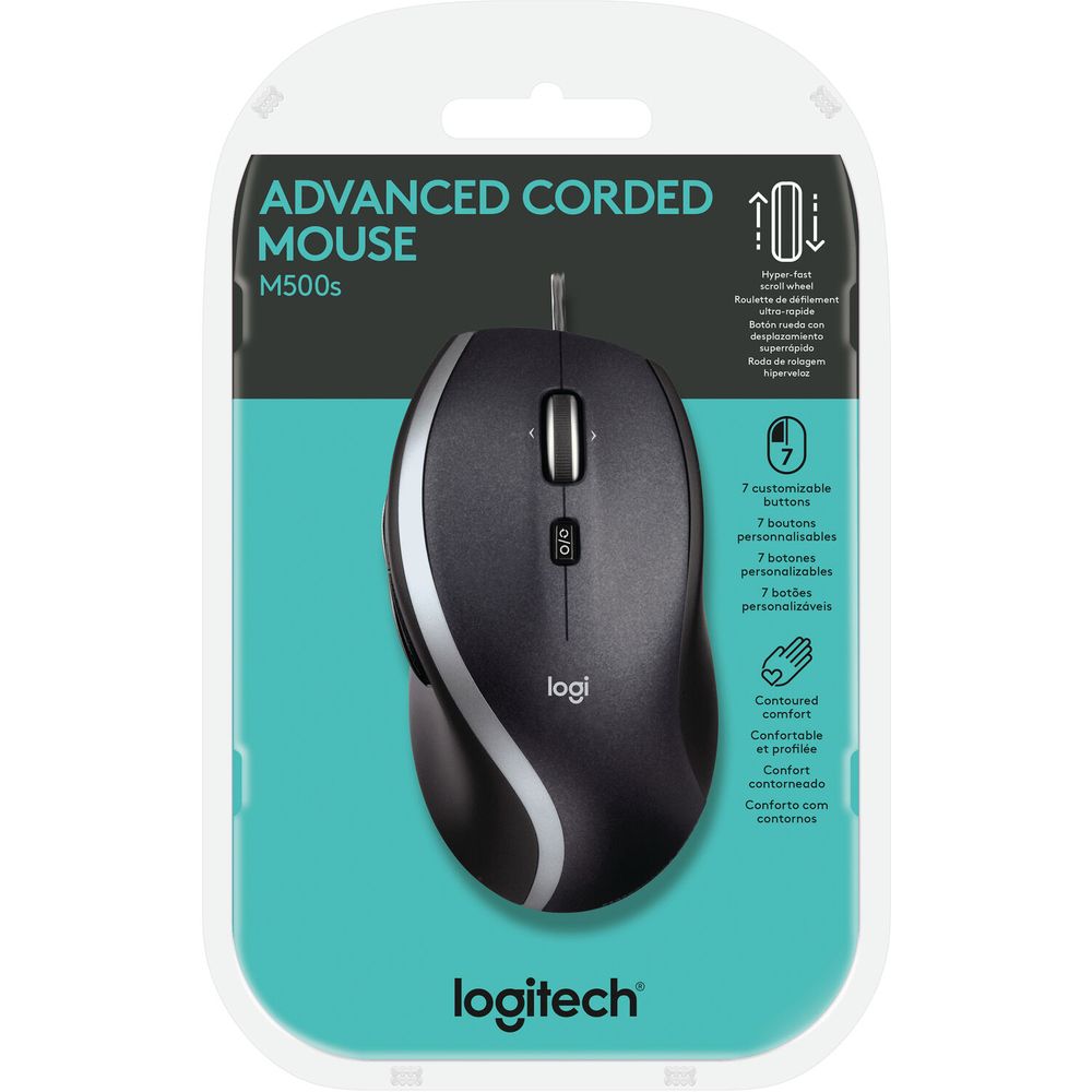 Mouse Logitech M500S - Promart