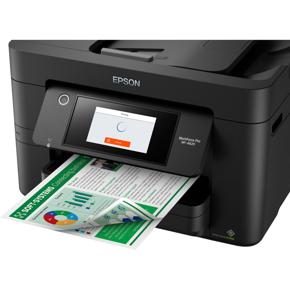 Impresora Multifunción Epson Workforce Pro Wf 4820 a Tinta | Promart.pe ...
