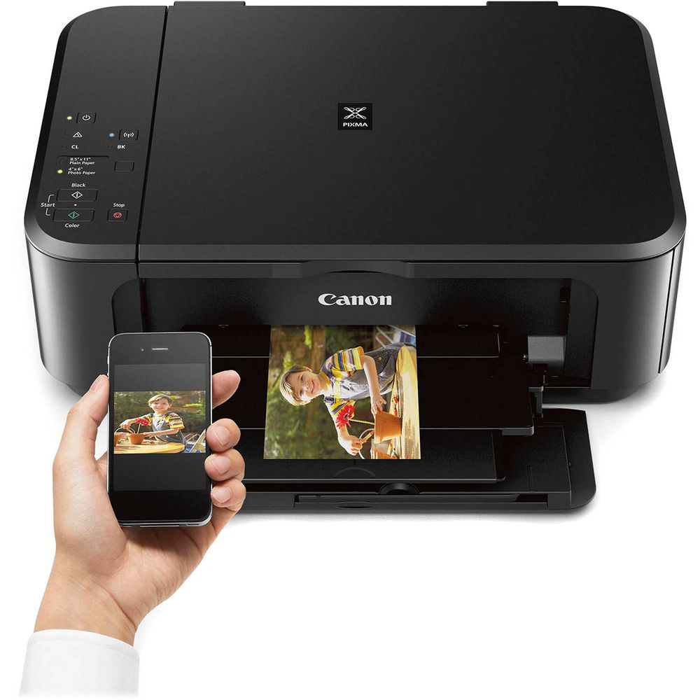 Impresora Multifuncional Inalámbrica Canon Pixma Mg3620 Negro - Promart
