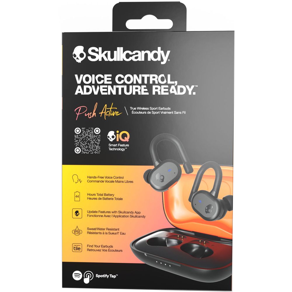 Audífonos Inalámbricos True Wireless Skullcandy Push Active Negro Naranja - Promart