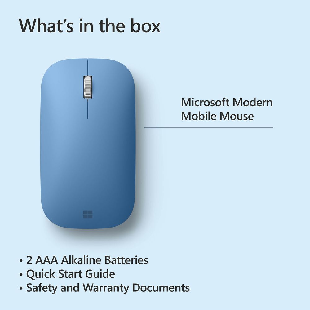 Mouse Microsoft Modern Mobile Sapphire - Promart