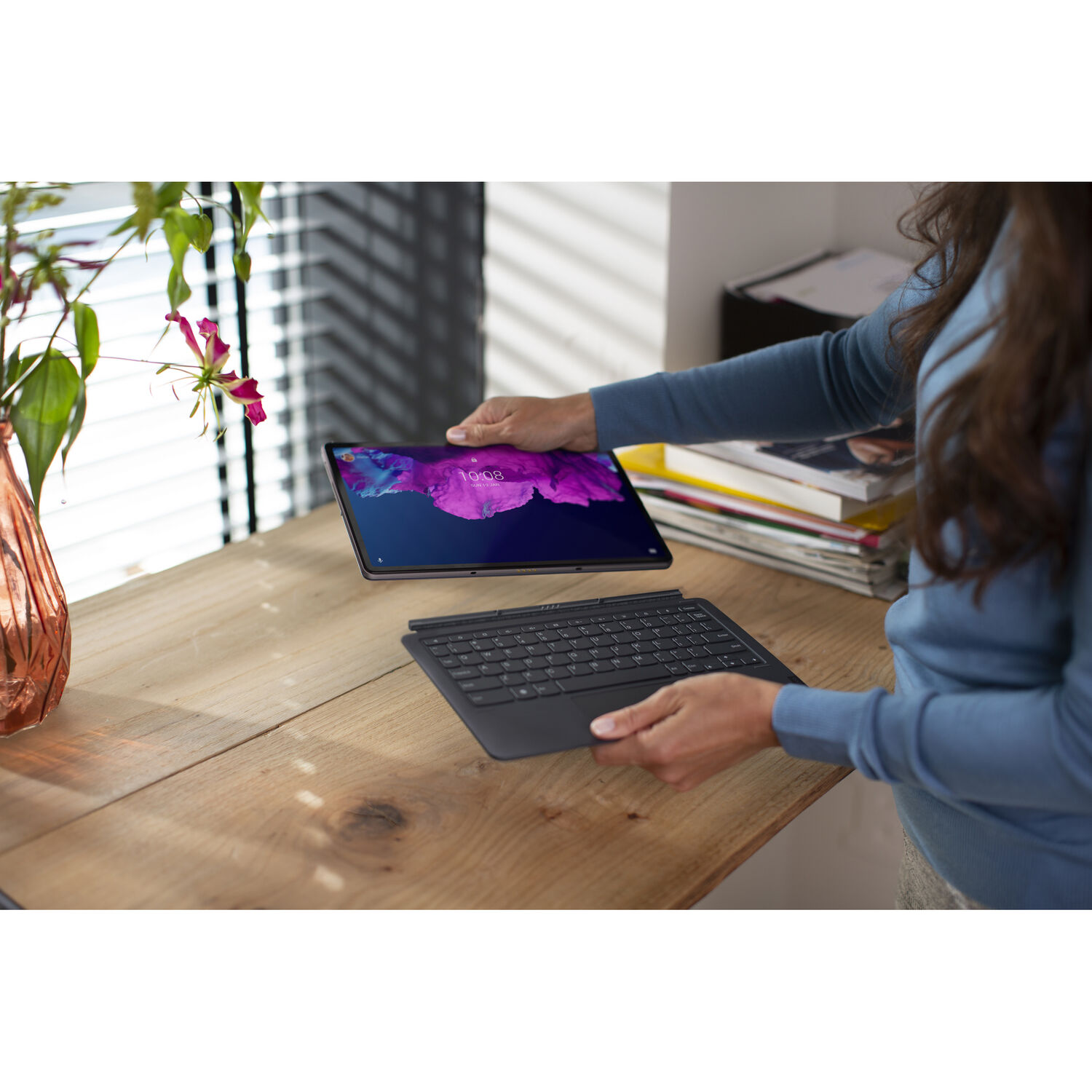 Tablet Lenovo P11 Plus 11 128Gb Slate Gray Solo Wi | Compara precios ...