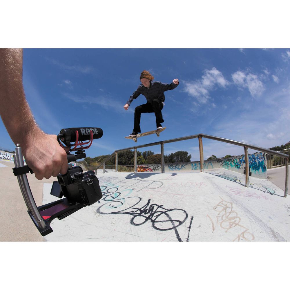 Kit de Micrófono de Cañón Rode Videomic Go con Montura para Cámara y ...