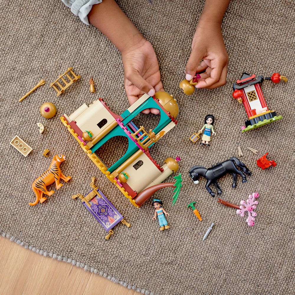 Aventura De Jasmin Y Mulan Lego 43208 - Promart