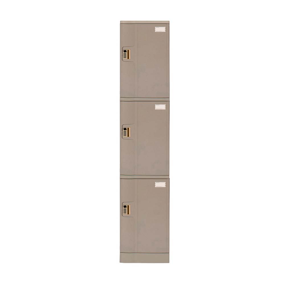 Locker Abs Lp103 Clave 4 dígitos Gris Maletek - Promart