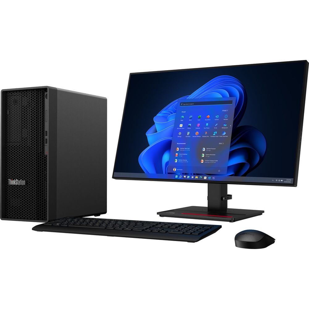 Desktop Workstation Lenovo Thinkstation P360 Tower con Soporte Premier ...