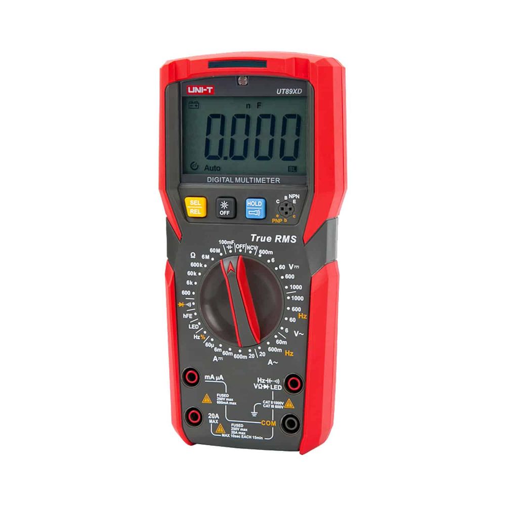 Multímetro Digital con Capacitancia y Frecuencia Ut89xd Uni-t - Promart