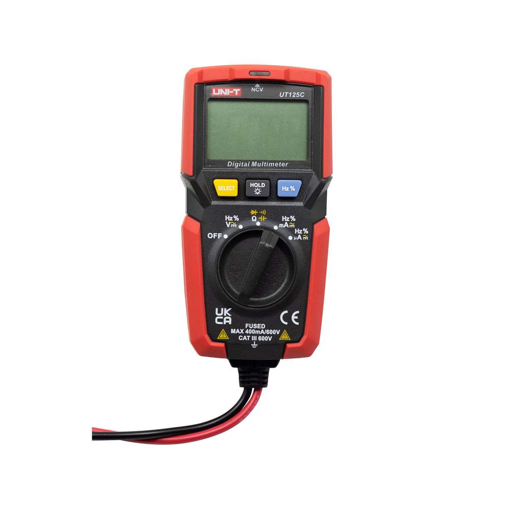 Multímetro Digital con Capacitancia y Frecuencia Ut125c Uni-t - Promart