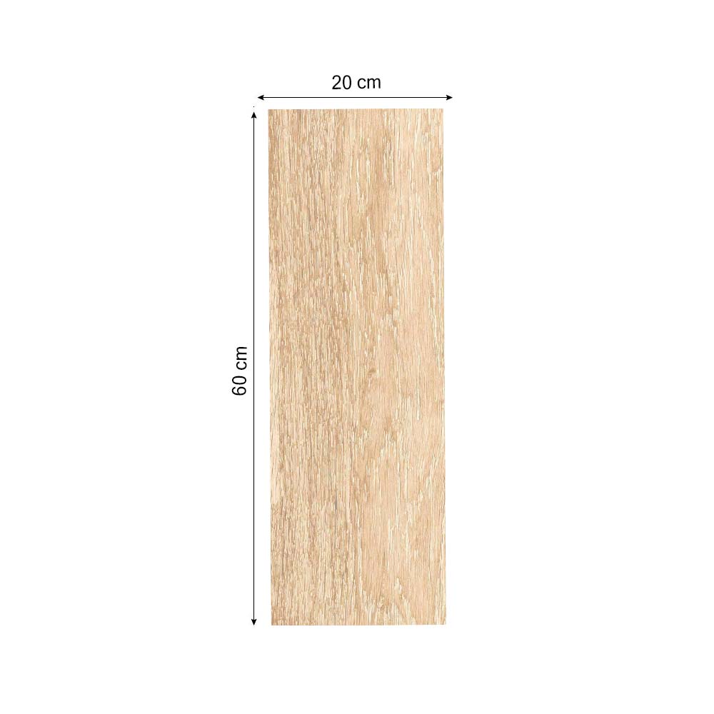 Tablon Cerámico Maderado Roble Marfil 20x60cm 1.20 m2 Celima - Promart