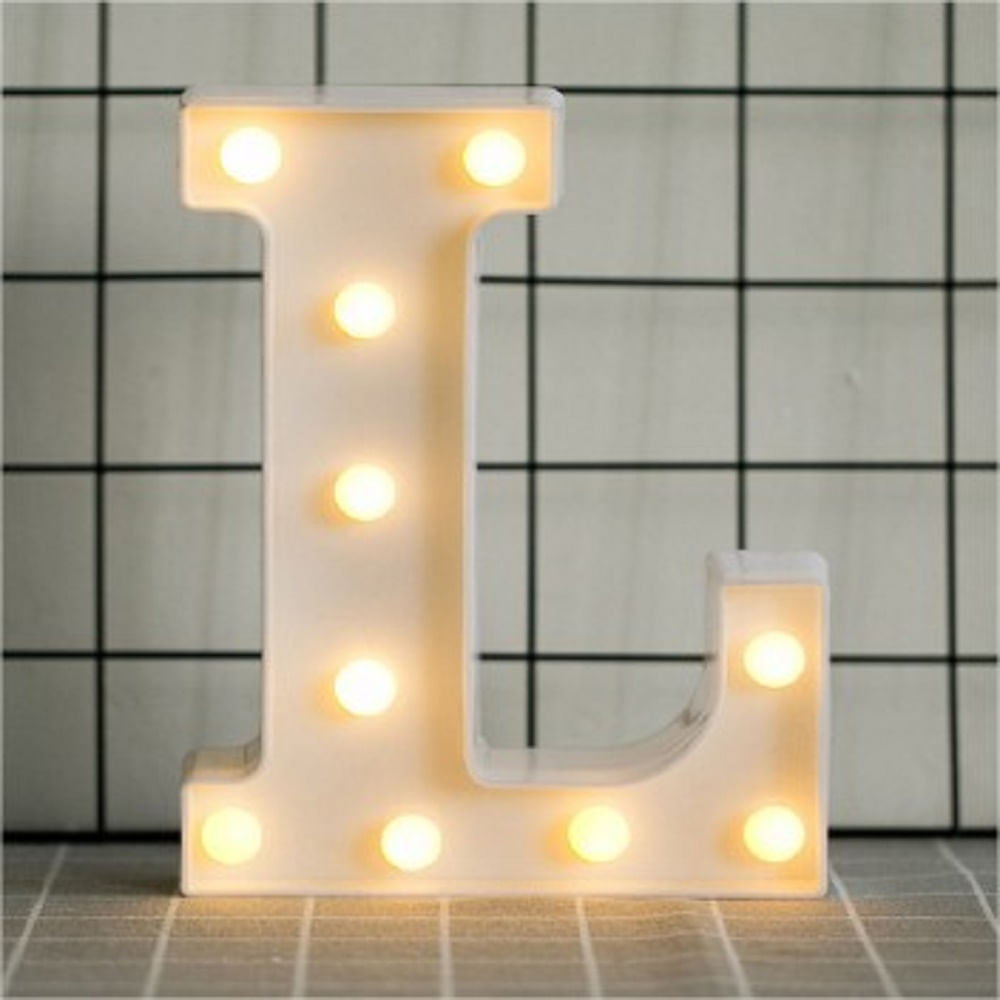 Letrero Letras Decorativas Led 3D Luces para Fiestas I Love You - Promart