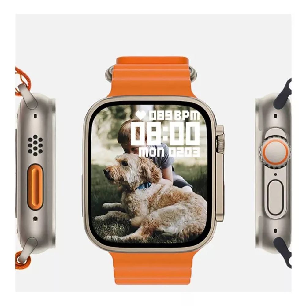 Smart Watch KD99 Ultra 2023 Negro - Carga Magnetica - Promart