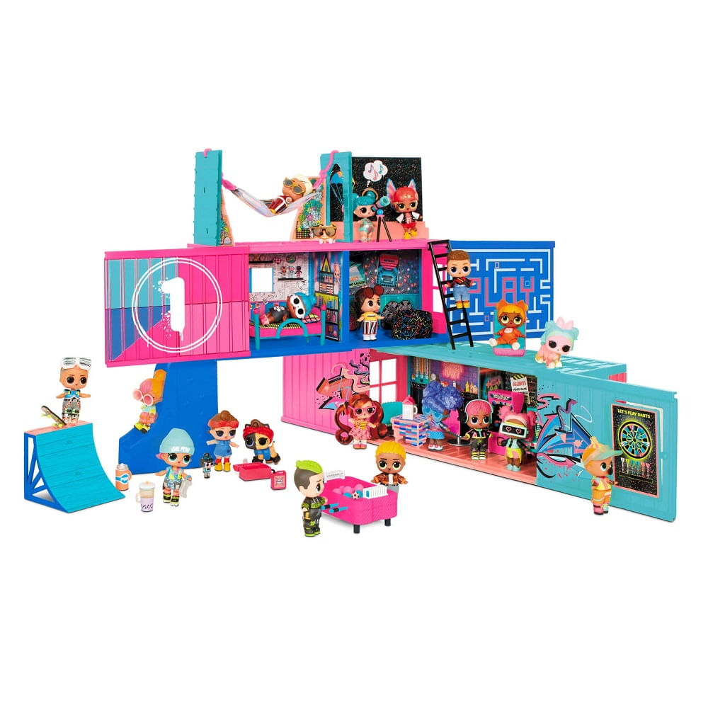 Casa Club Lol Surprise Fashion Show House 40 Sorpresas - Promart