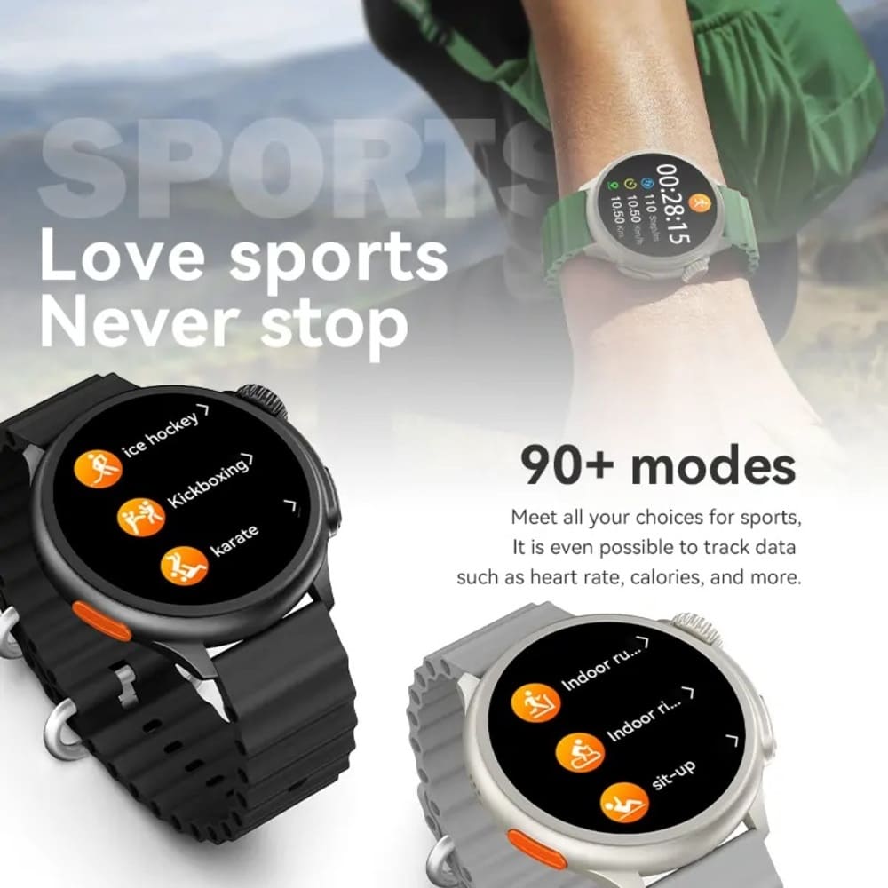 Smartwatch Acuatico HW3 Ultra Max Negro | Promart.pe - Promart
