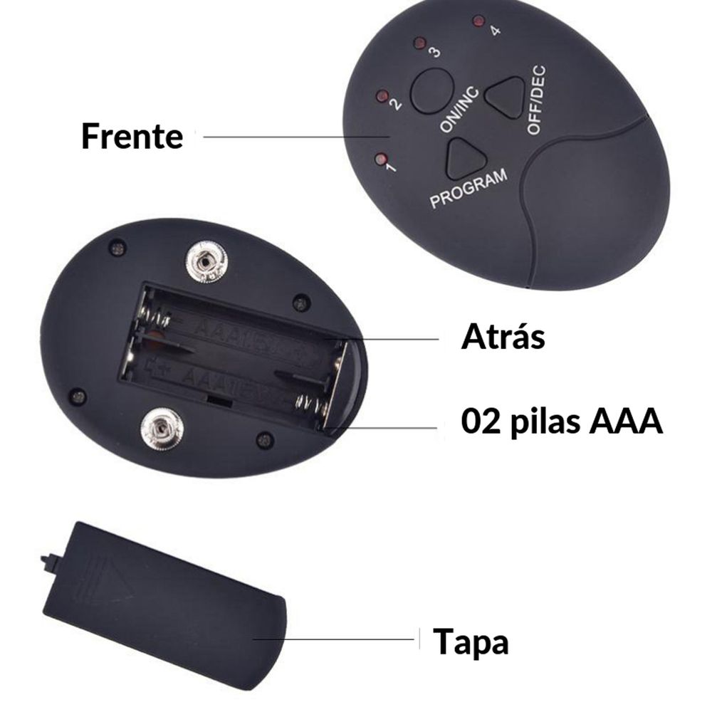 Smart Fitness Body 5 En 1 Electro Estimulador Muscular - Promart