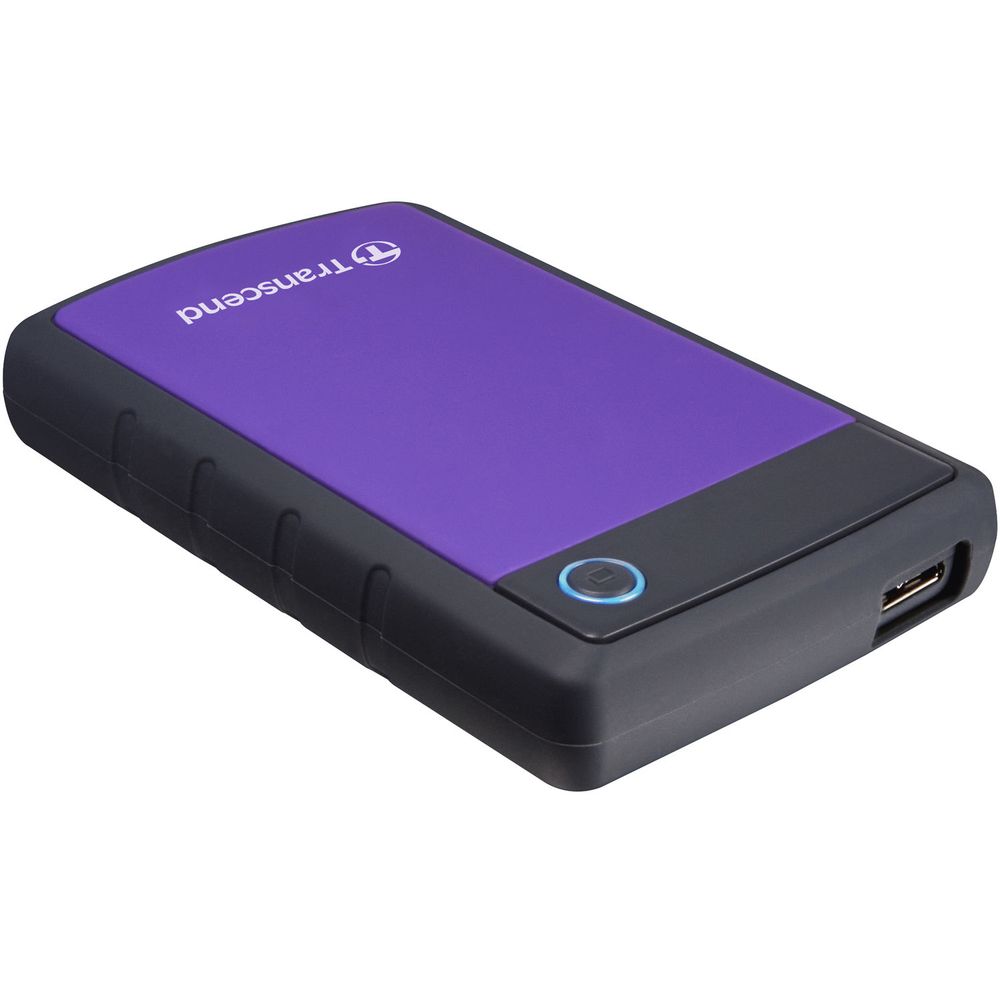 Disco Duro Externo Transcend Storejet 25H3 de 4Tb Morado - Promart