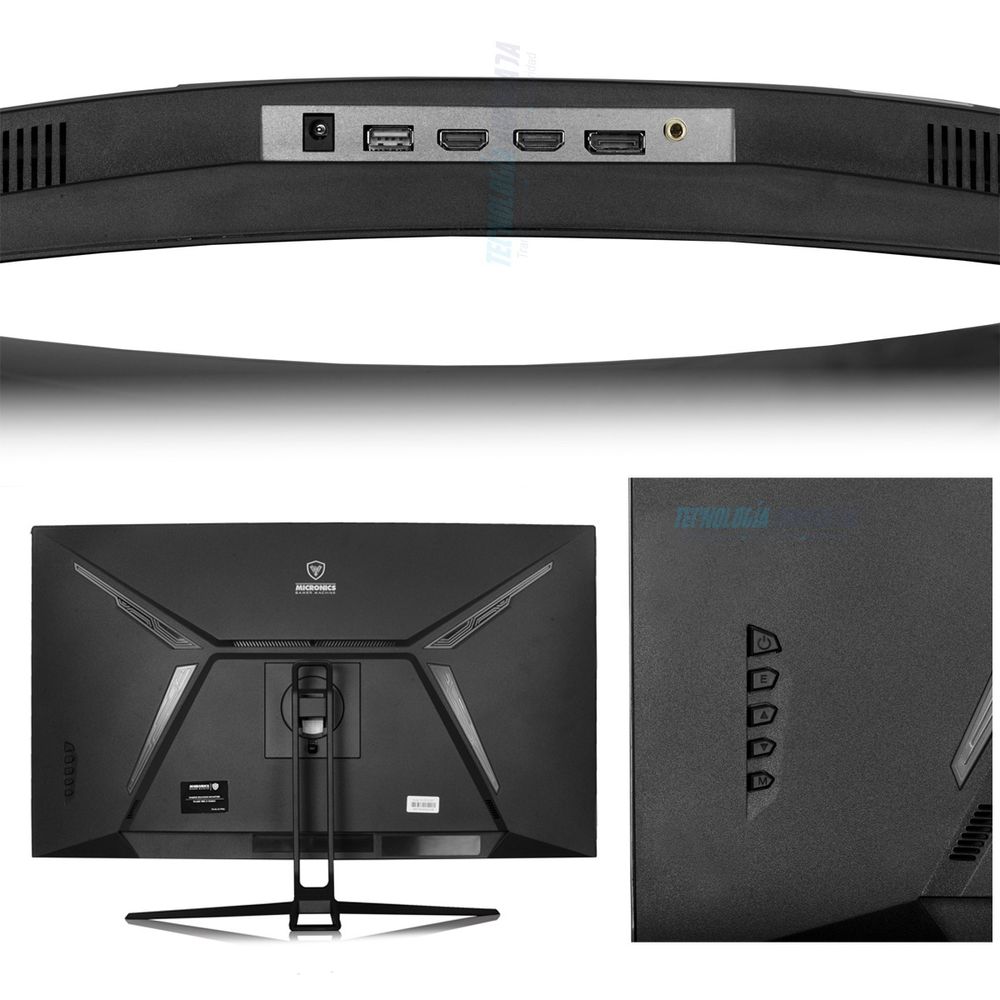 Monitor Gamer 32 Pulgadas Curvo Qhd 165hz 1ms Rgb Dp Hdmi Premiun - Promart