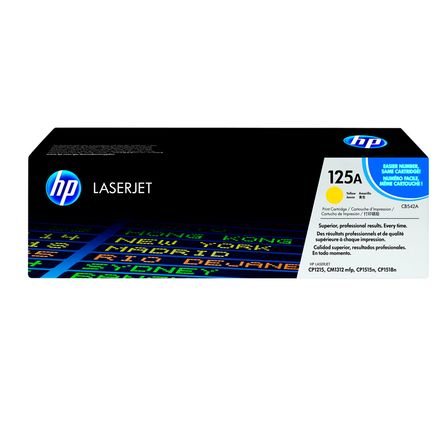 Toner HP 125A CB542A Yellow laserjet - Promart
