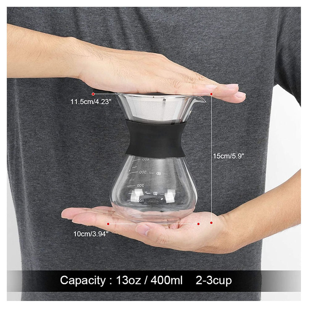 Cafetera Gota a Gota con Colador de Acero - Coffee - Promart