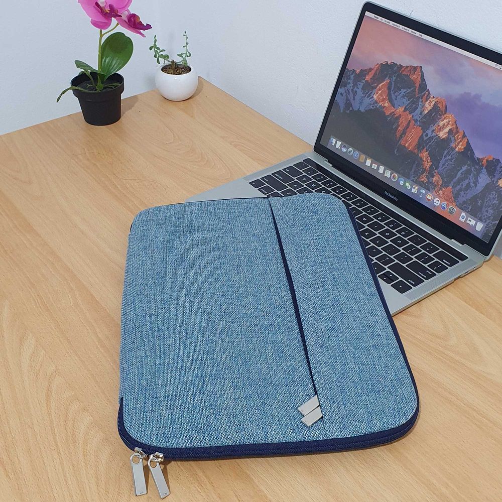Funda Porta Laptop Qullayki Añil 14" - Promart