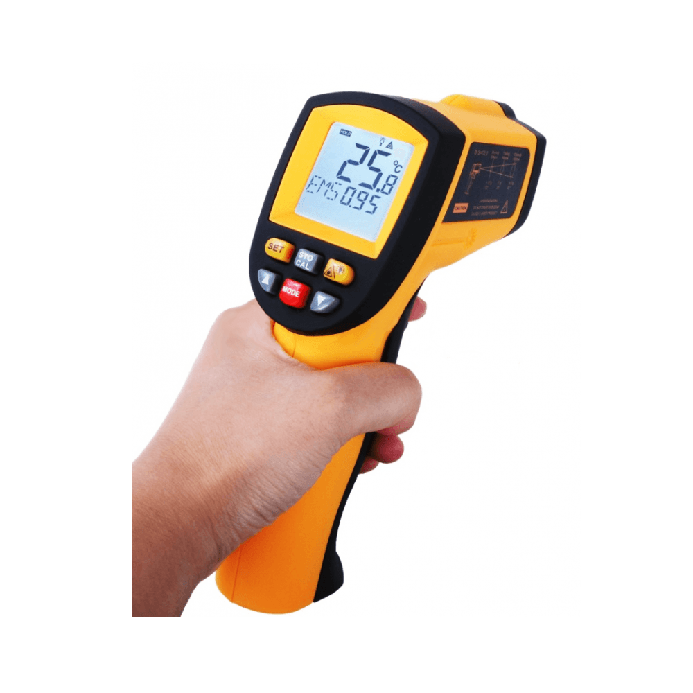 Pirómetro Termómetro Infrarrojo profesional GM700 - BENETECH | Promart ...