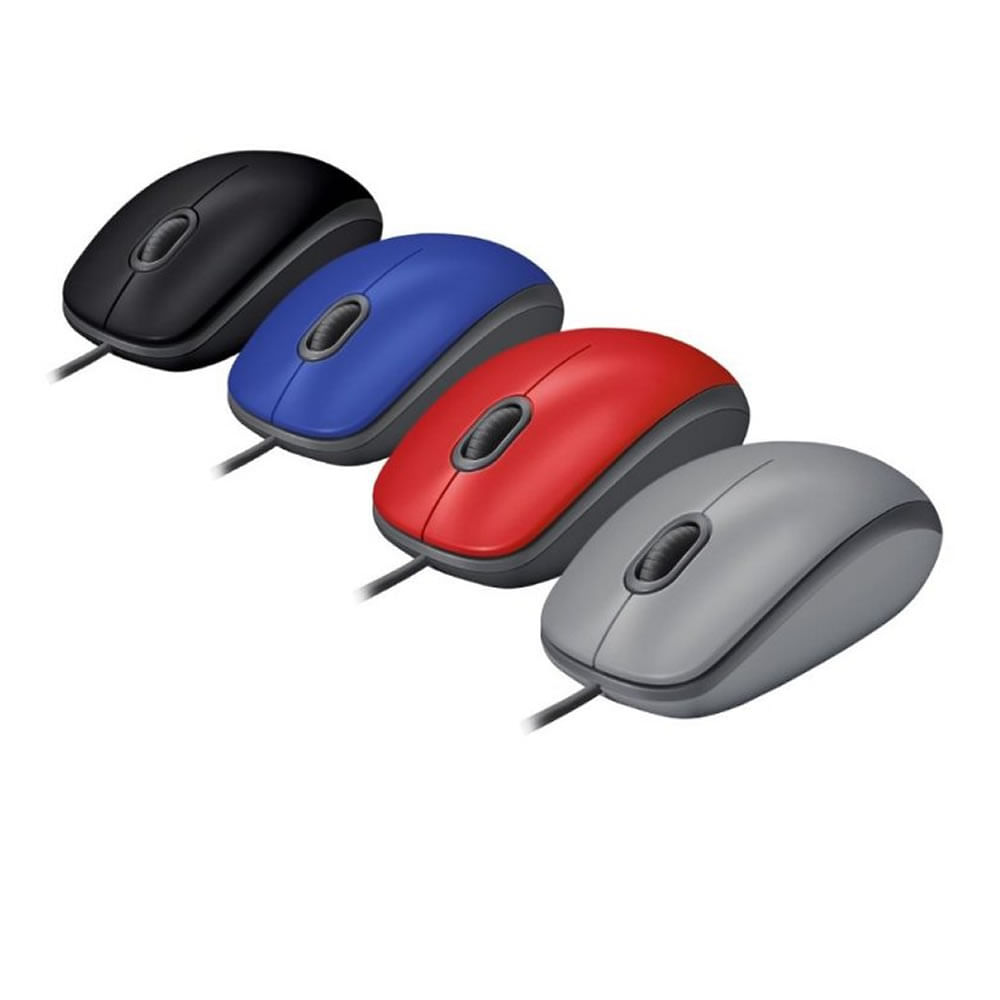 Mouse Logitech M110 Silent USB Gris - Promart
