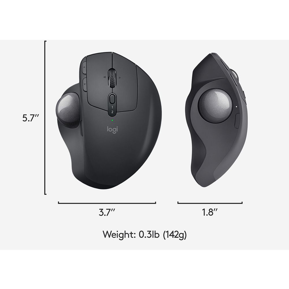 Mouse Inalámbrico Logitech Mx Ergo Plus con Trackball - Promart