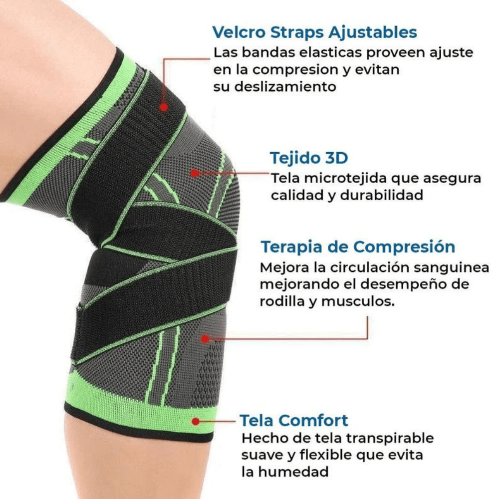 Rodillera Elástica de Compresión - Promart